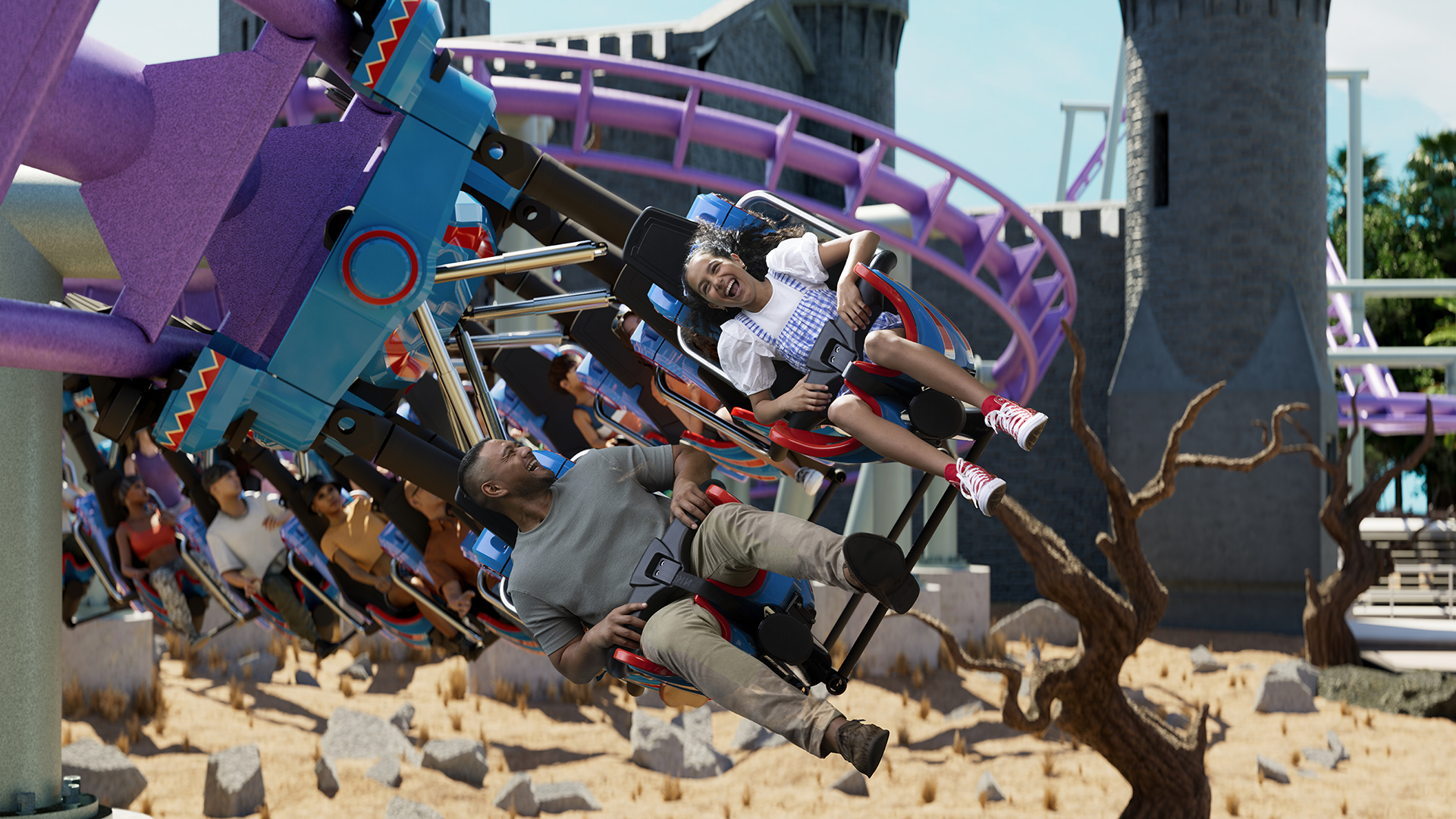 Movie World - Wizard of Oz Precinct - AXIS